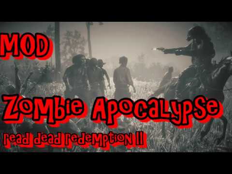 Red Dead Redemption 2 - ZOMBIE APOCALYPSE MOD GAMEPLAY - YouTube