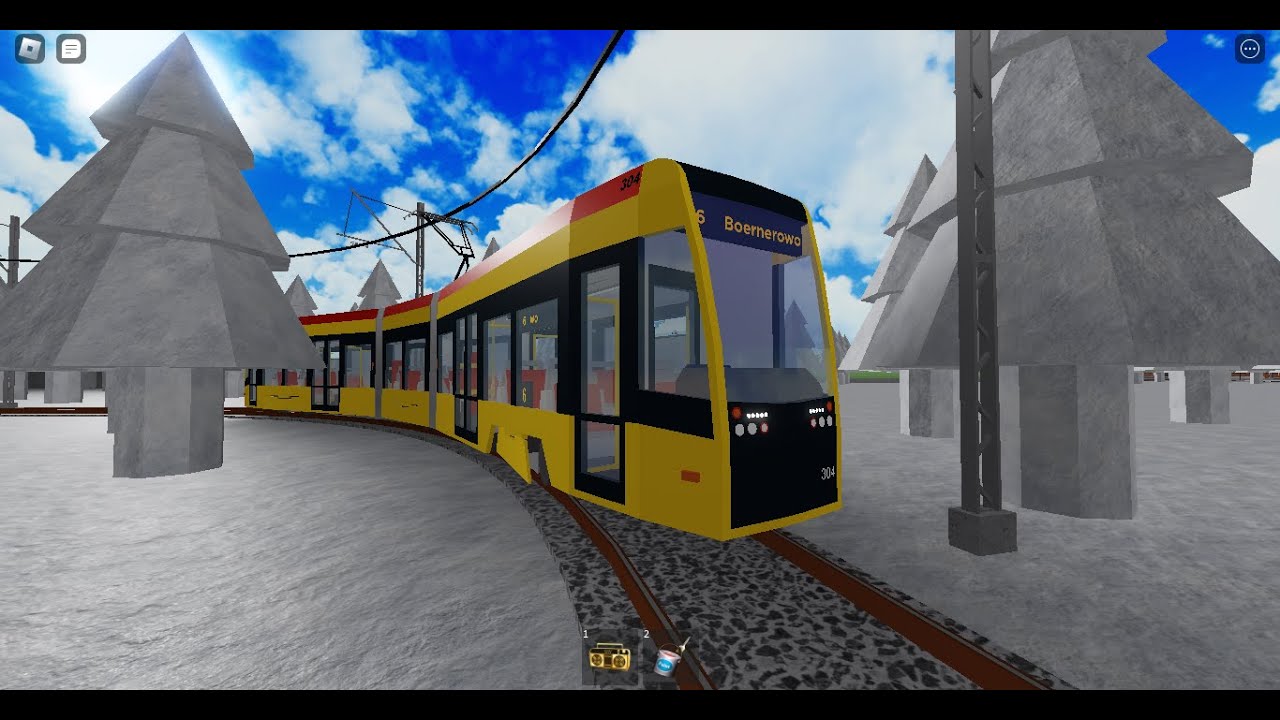 Roblox - Nid's Buses & Trams - Linia 6 - YouTube