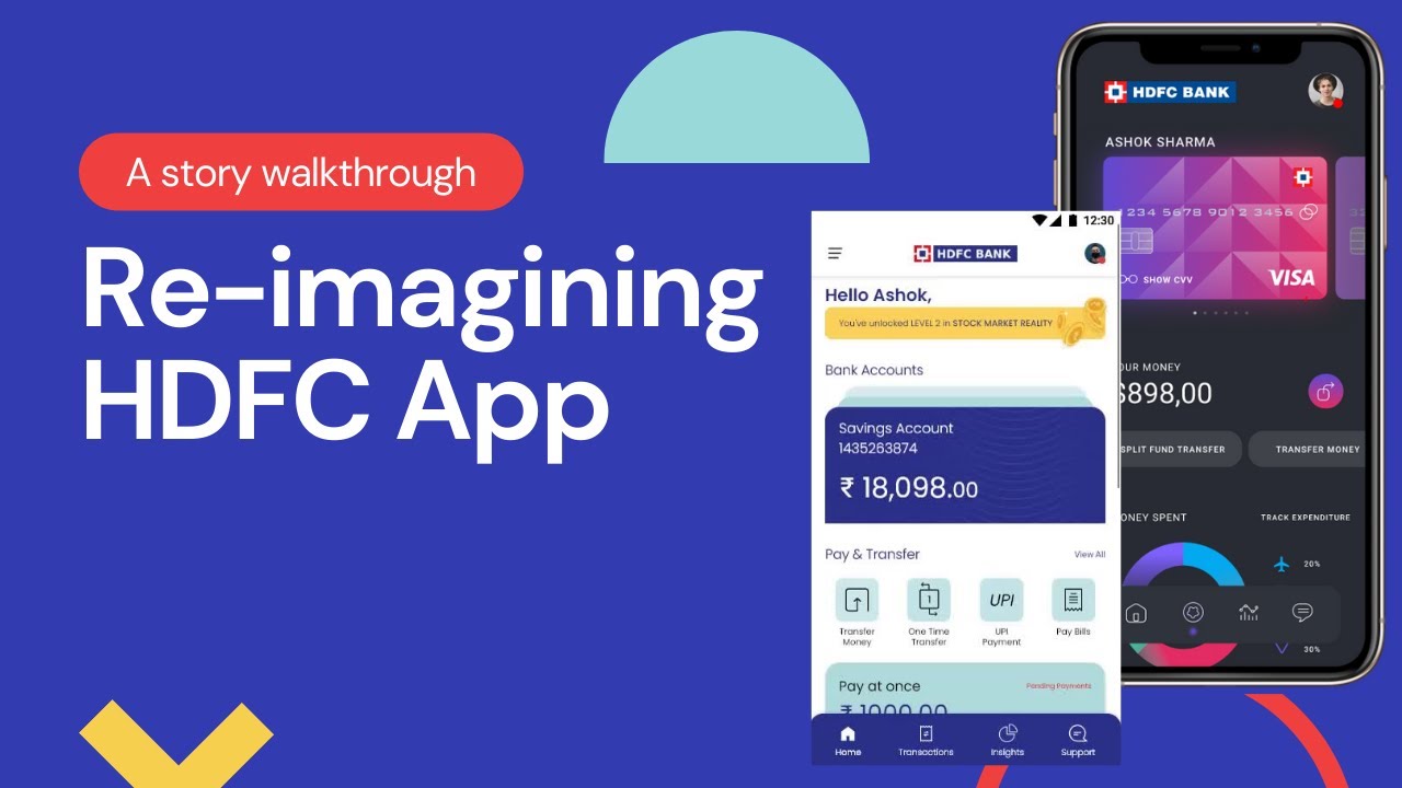 Re-imagining the HDFC Mobile App - YouTube