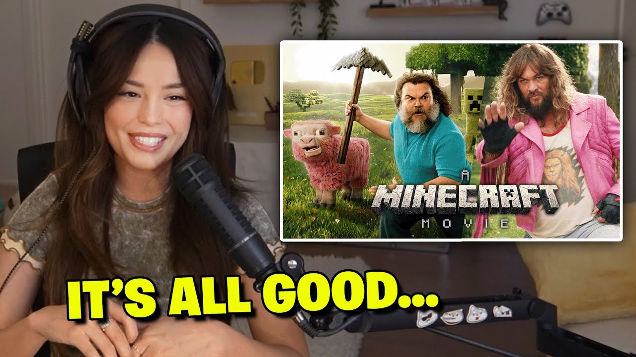 Valkyrae SPEAKS about her CAMEO being REMOVED in the Minecraft Movie ...