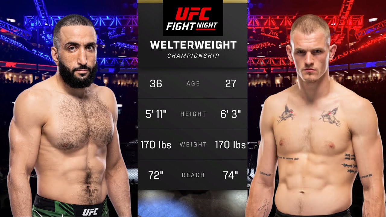 Belal Muhammad vs Ian Machado Garry Full Fight - UFC Fight Night - YouTube