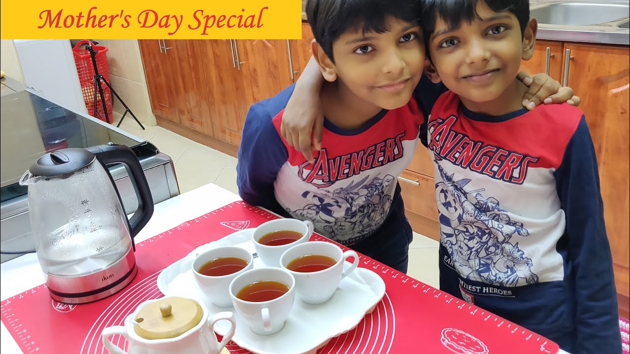 Kids are Making Tea for Mother ll Mother's Day Special lSulaimani tea ...