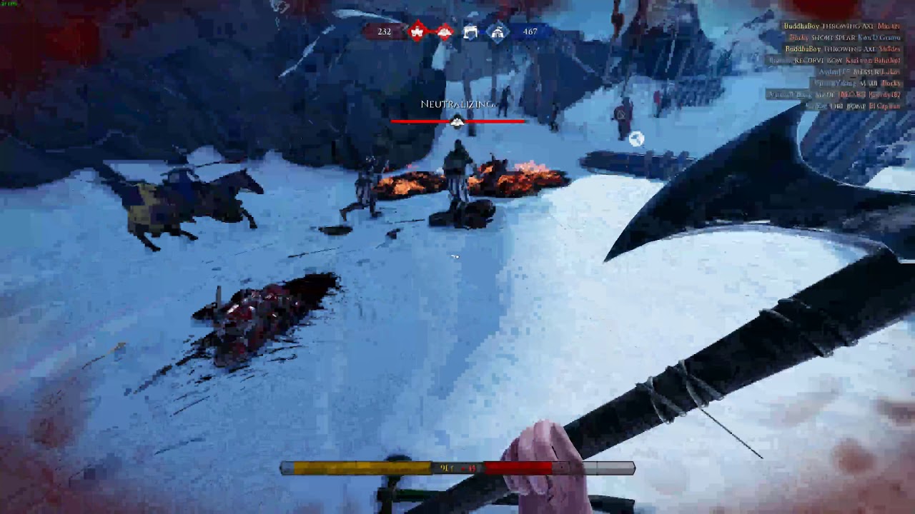 Triple Throwing Axe Kill - YouTube