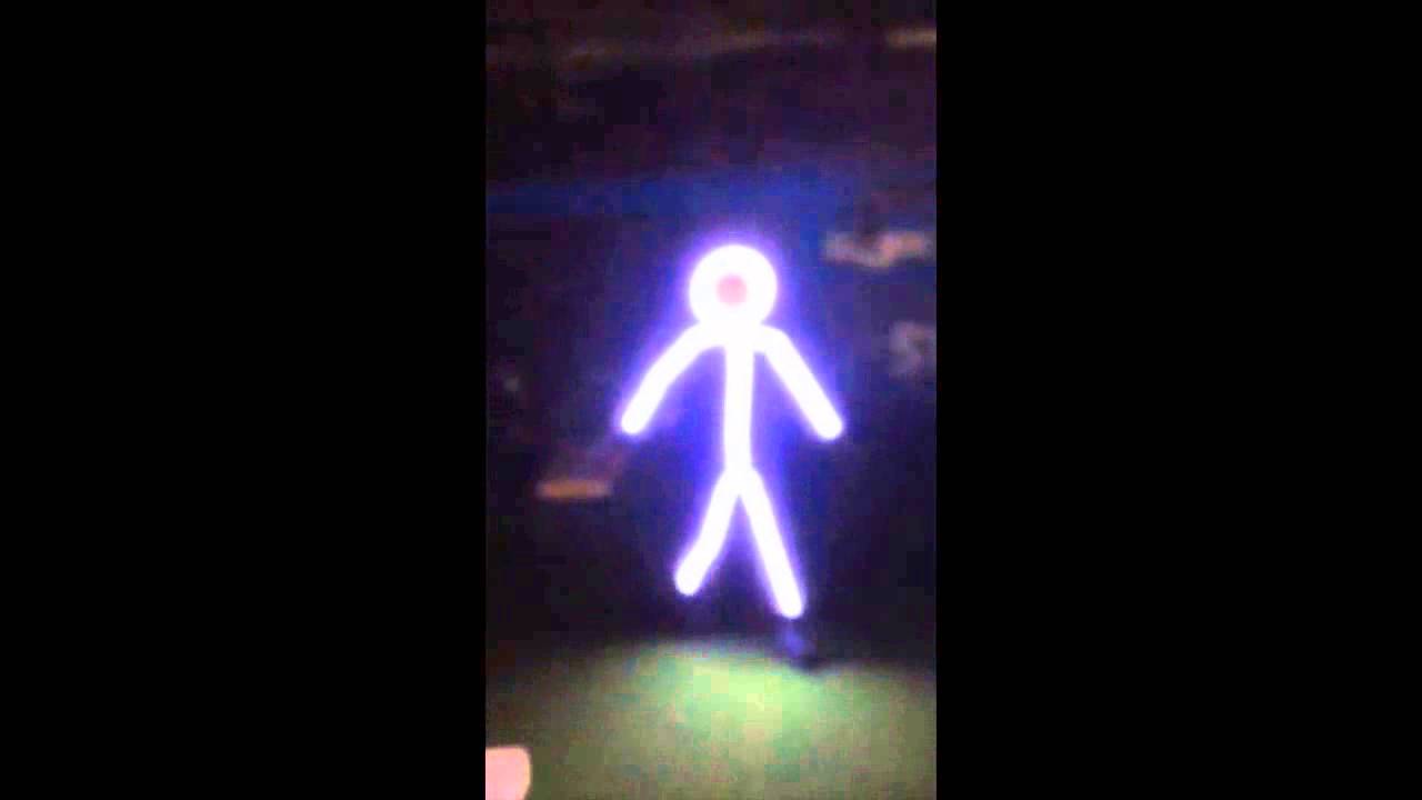 LED Stick Figure Halloween Costume - YouTube
