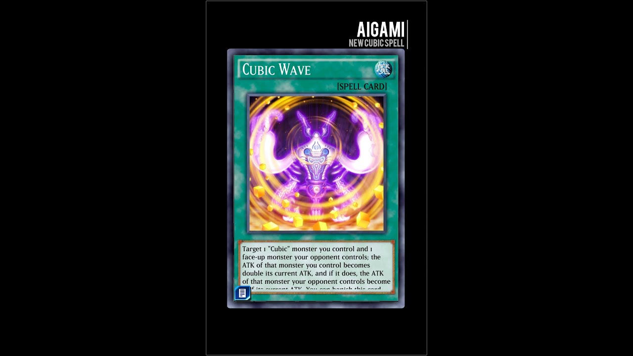 Yugioh Duel Links - Aigami uses Cubic Wave - YouTube