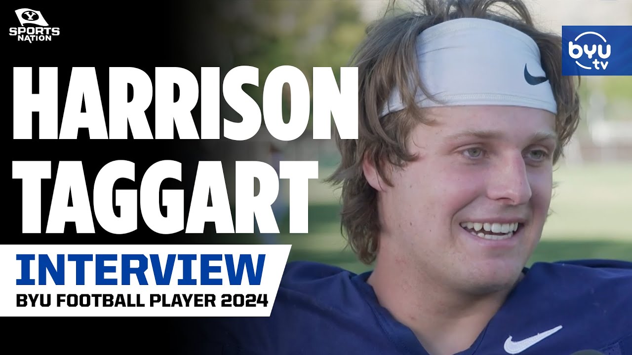 Harrison Taggart Talks Final Prep for BYU’s First Game on Saturday ...