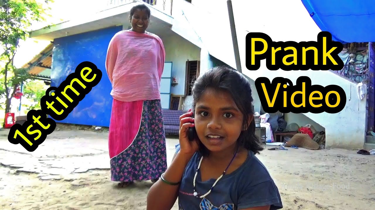 Prank Video 1st Time நமது சேனலில் 😆😆😆 | Fun Video | Amala Village Food ...