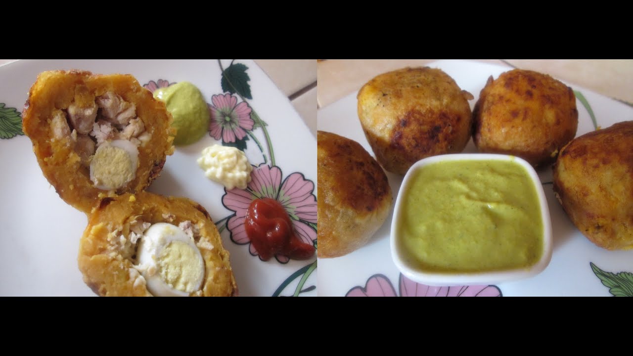 RECETA: Camote Relleno (comida peruana) - YouTube