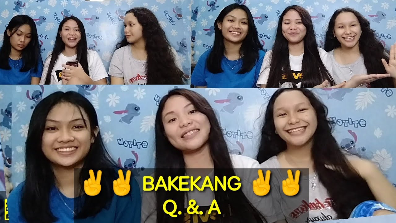 question and answer ni bakekang Kasama ang tropa 🥰🥰 - YouTube