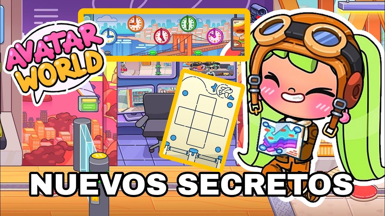 TODOS LOS SECRETOS 😎🔍DEL AEROPUERTO NUEVA ACTUALIZACIÓN🥳 DE AVATAR ...