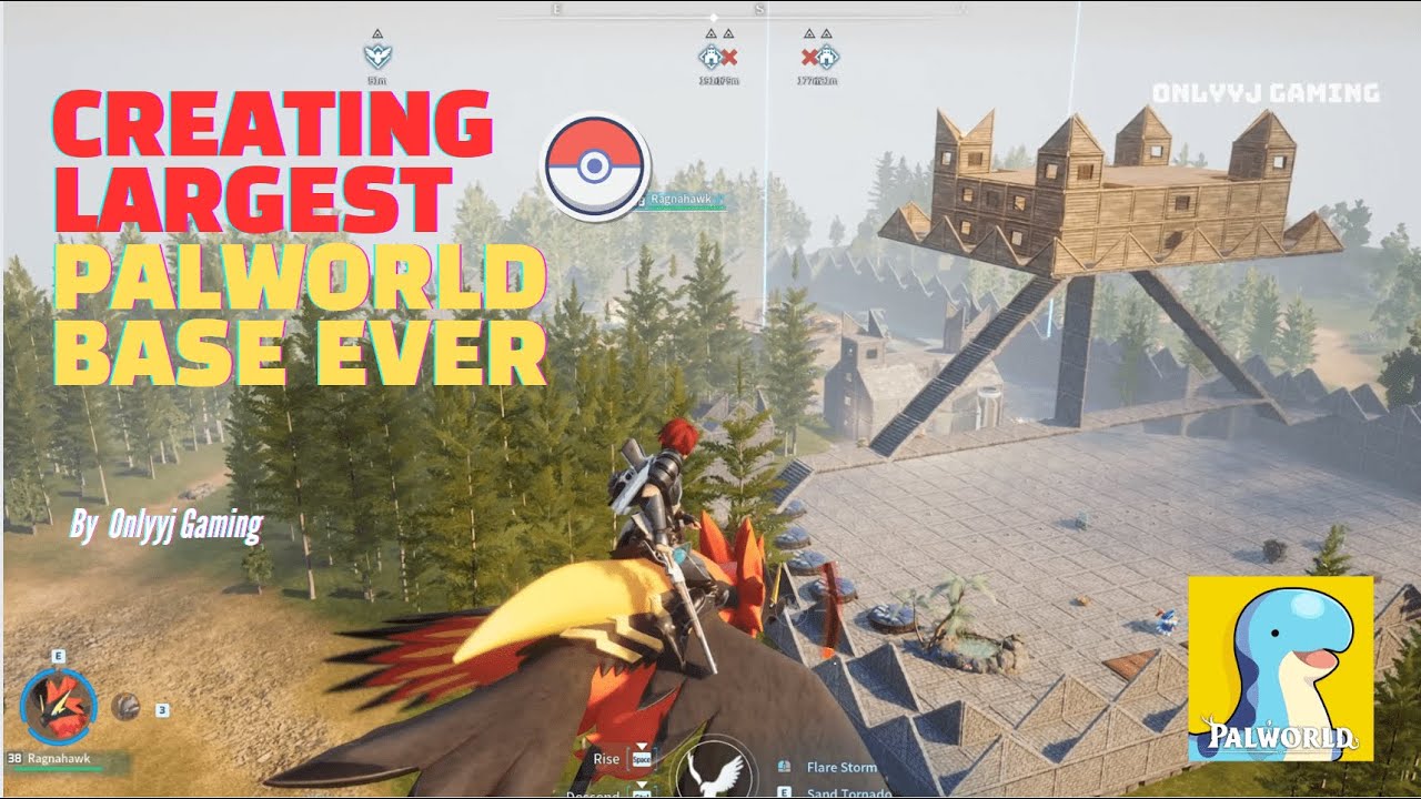 Building Largest Palworld Base Ever | Part 1 #palworld - YouTube