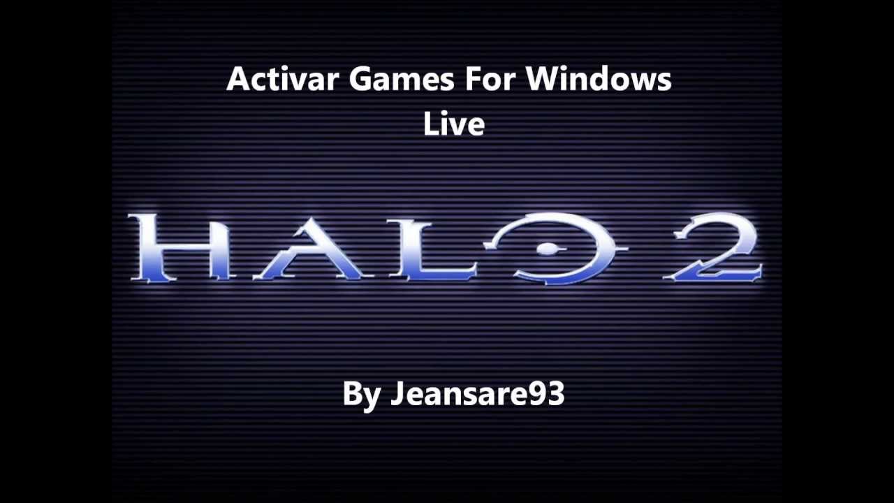 Halo 2 - Como Activar live sin necesidad de serial - YouTube