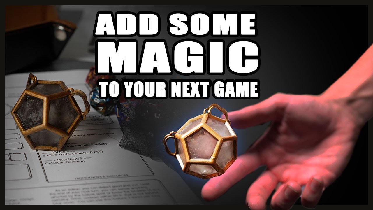Real MAGIC ITEMS for your Tabletop Games | Critical Role Prop DIY - YouTube
