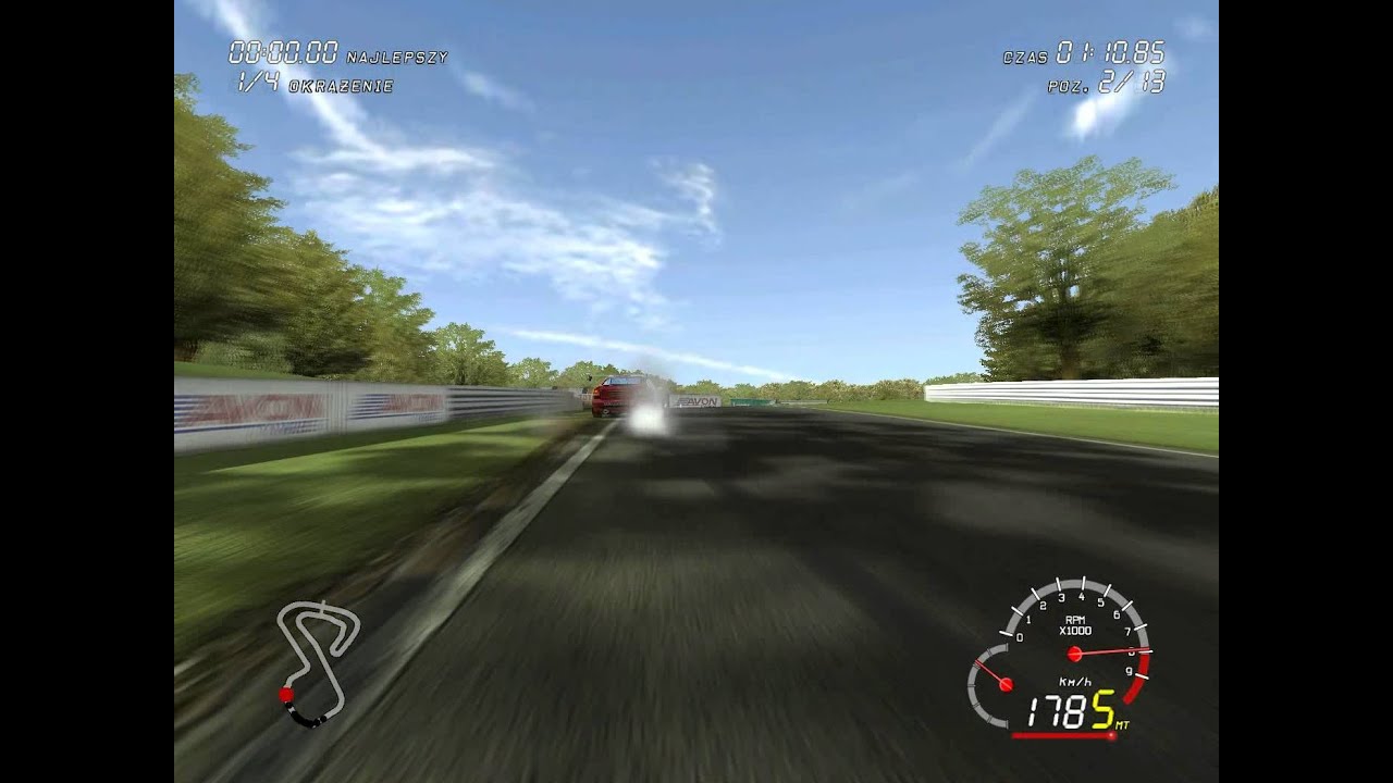 Pro Race Driver PC Game HD on Logitech Formula Force EX - YouTube