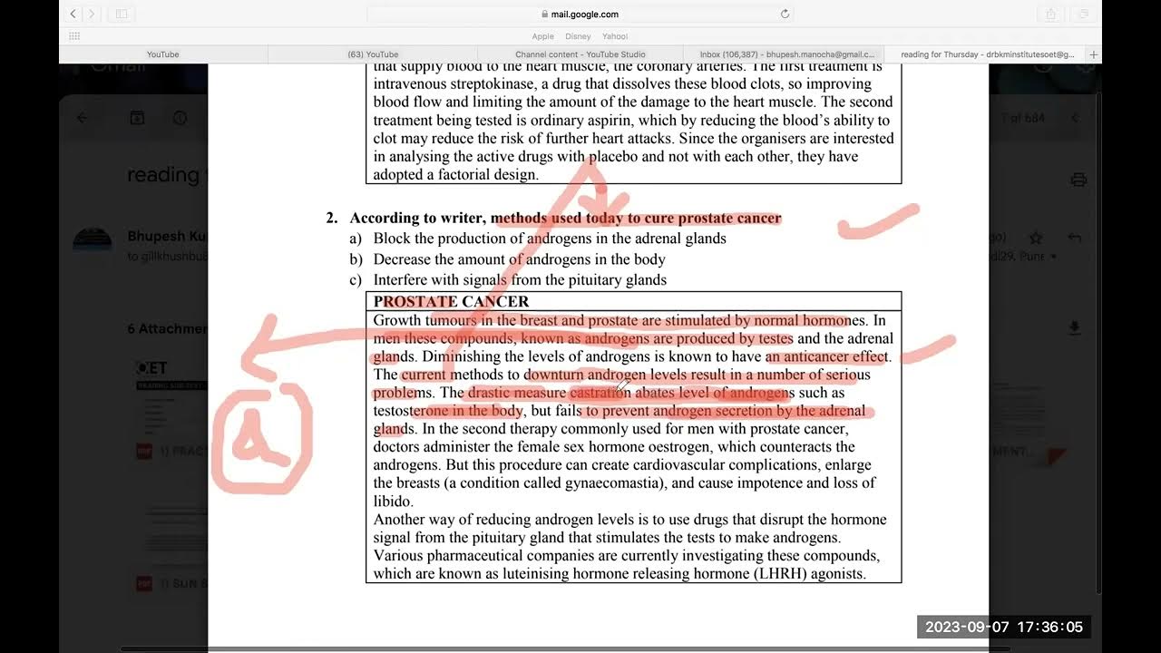 Original sample of oet reading part C | Best technique for oet reading part c - YouTube