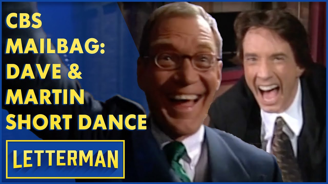 CBS Mailbag: Dave And Martin Short Dance | Letterman - YouTube