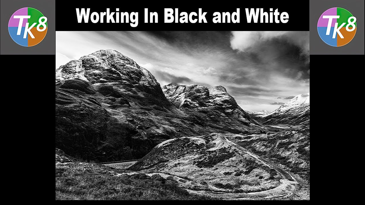 TK8 ((WORKING IN BLACK & WHITE)) With Practice Image...It's TK Friday ...
