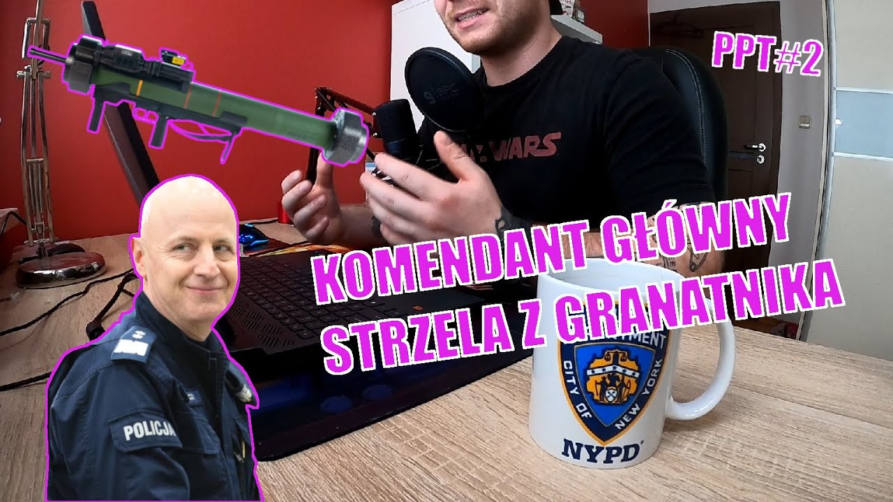 KOMENDANT GŁÓWNY STRZELA Z GRANATNIKA W GABINECIE, ZATRZYMANI D.S ...