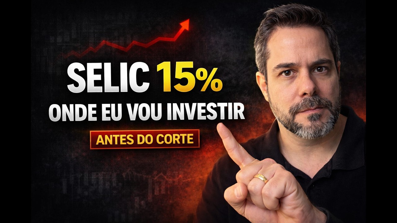 Onde Eu Vou Investir com a Selic a 15% (Antes do Corte de Juros) - YouTube