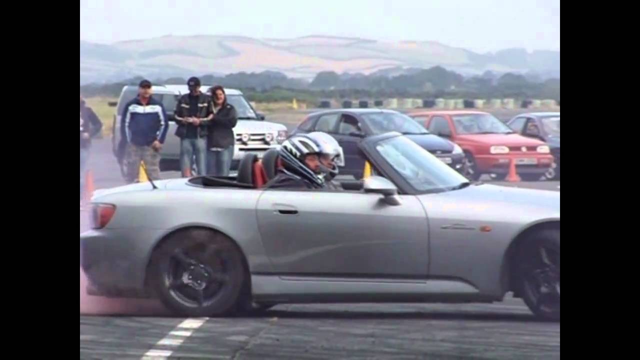 Drag'n Drift at Jurby - Super Slow Motion Drifting - YouTube