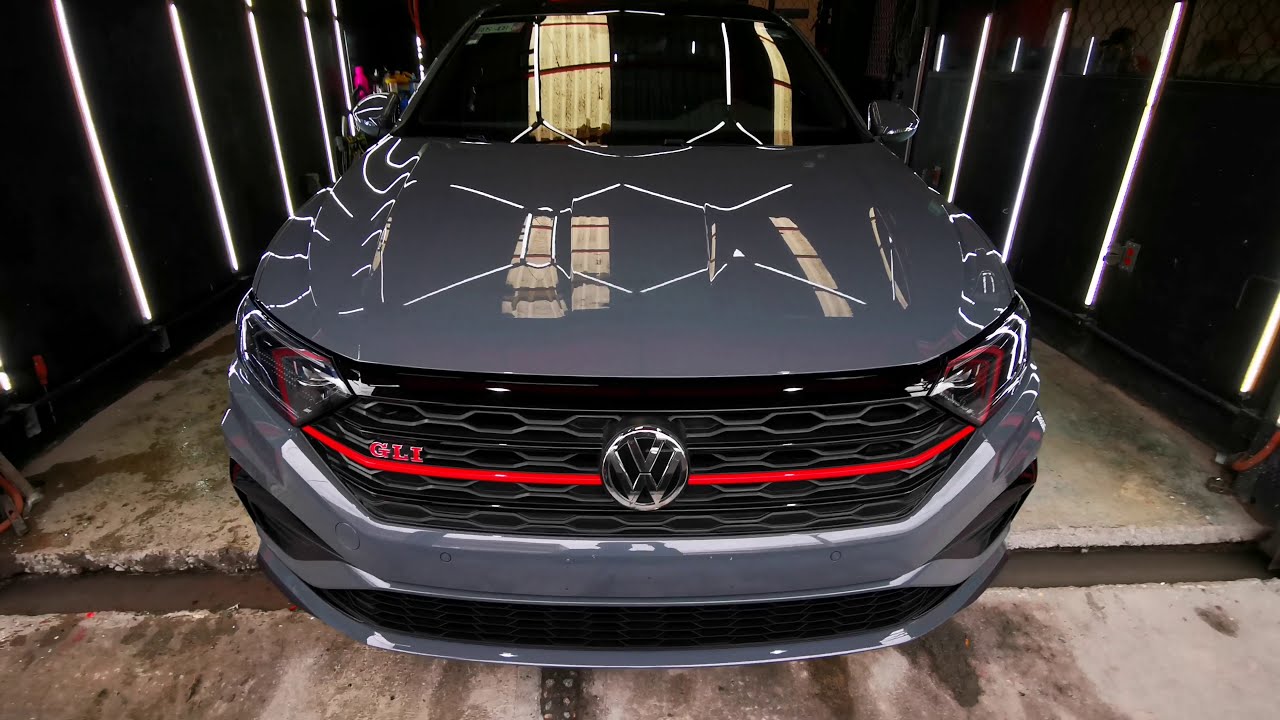 Jetta 2020 GLI Nardo Grey (Gris Nardo) Pulido y Cerámico - YouTube