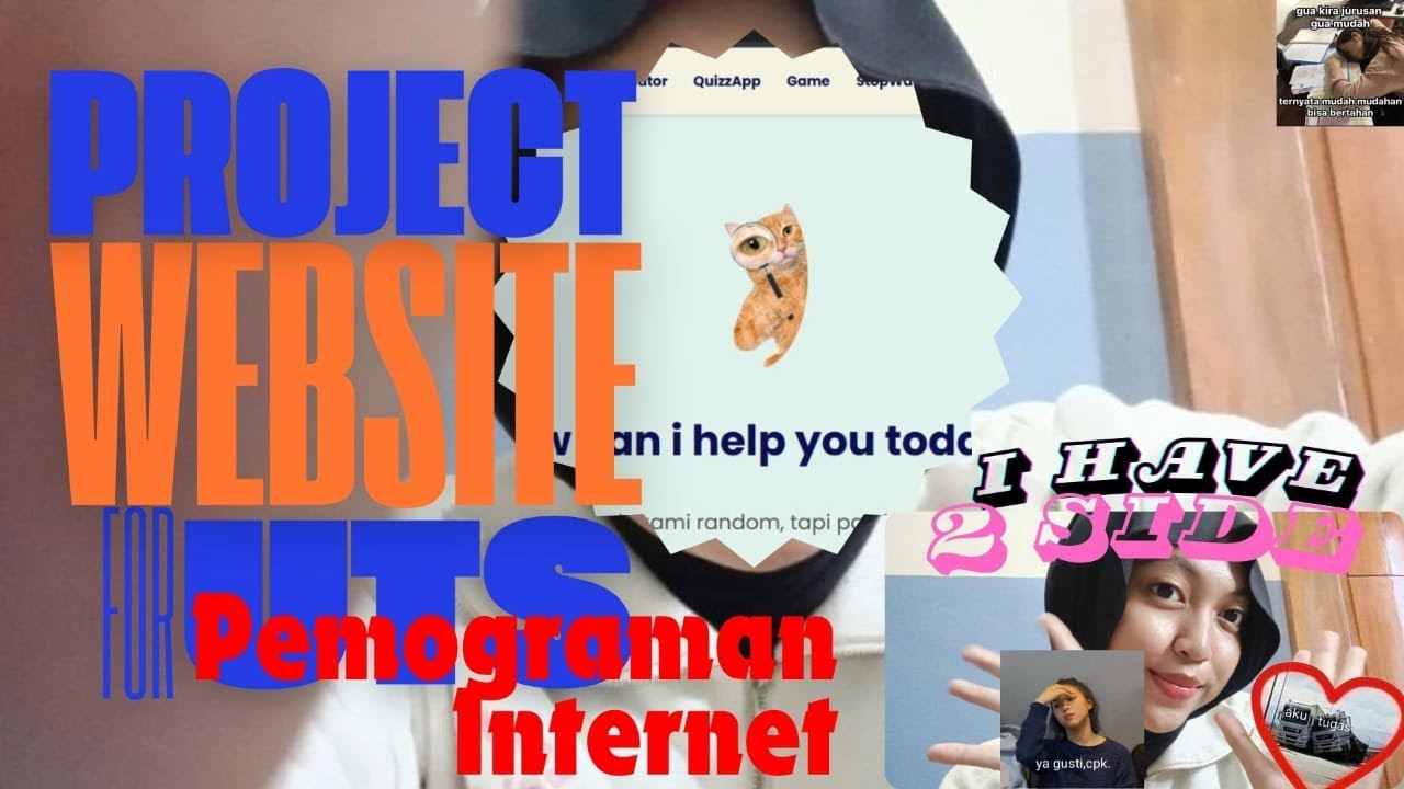 Get to know my Web for tugas UTS Pemograman Internet [PSTI-UPI PWK] - YouTube