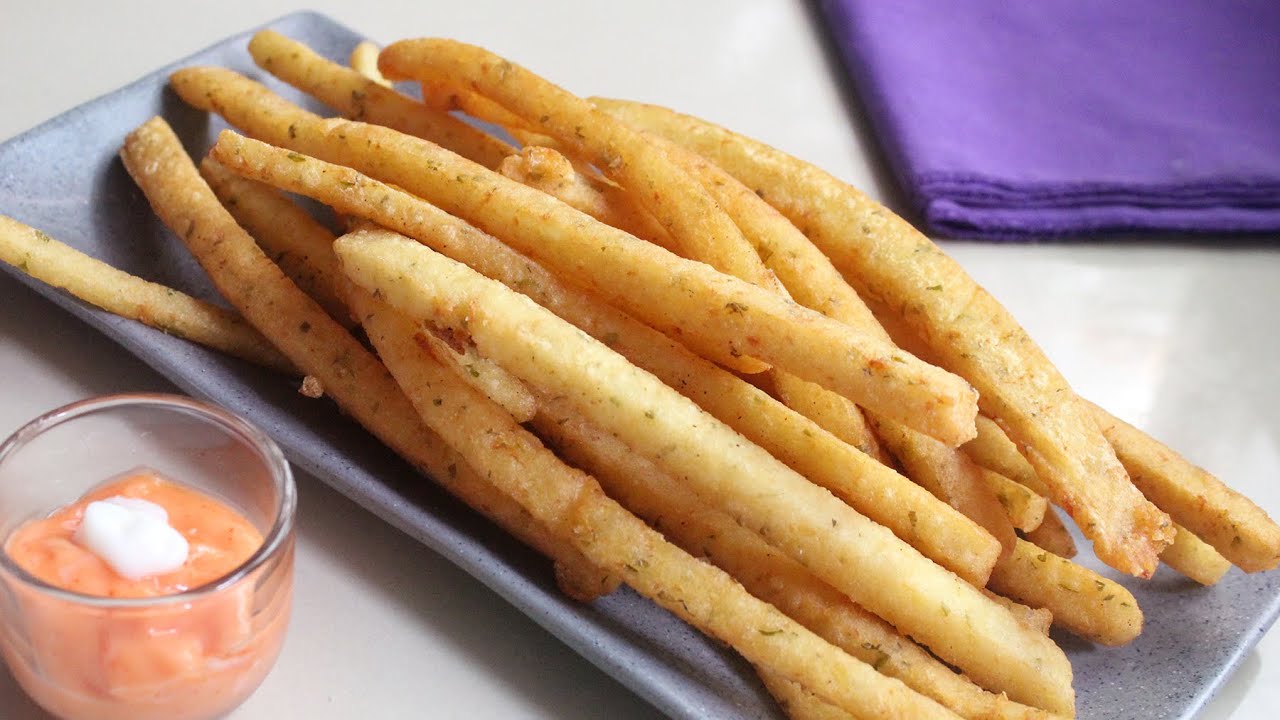 Crispy French Fries at Home ! Perfect Potato Stick ! The best Snack ...