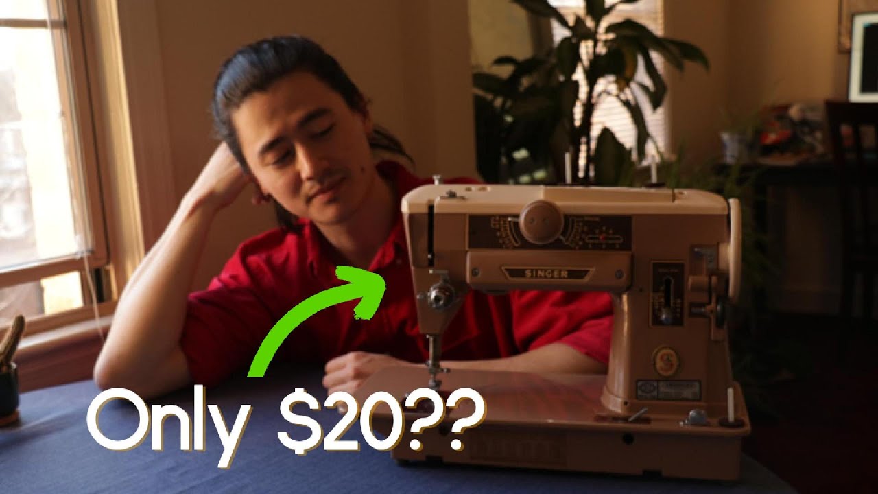 Your first sewing machine should be vintage - YouTube