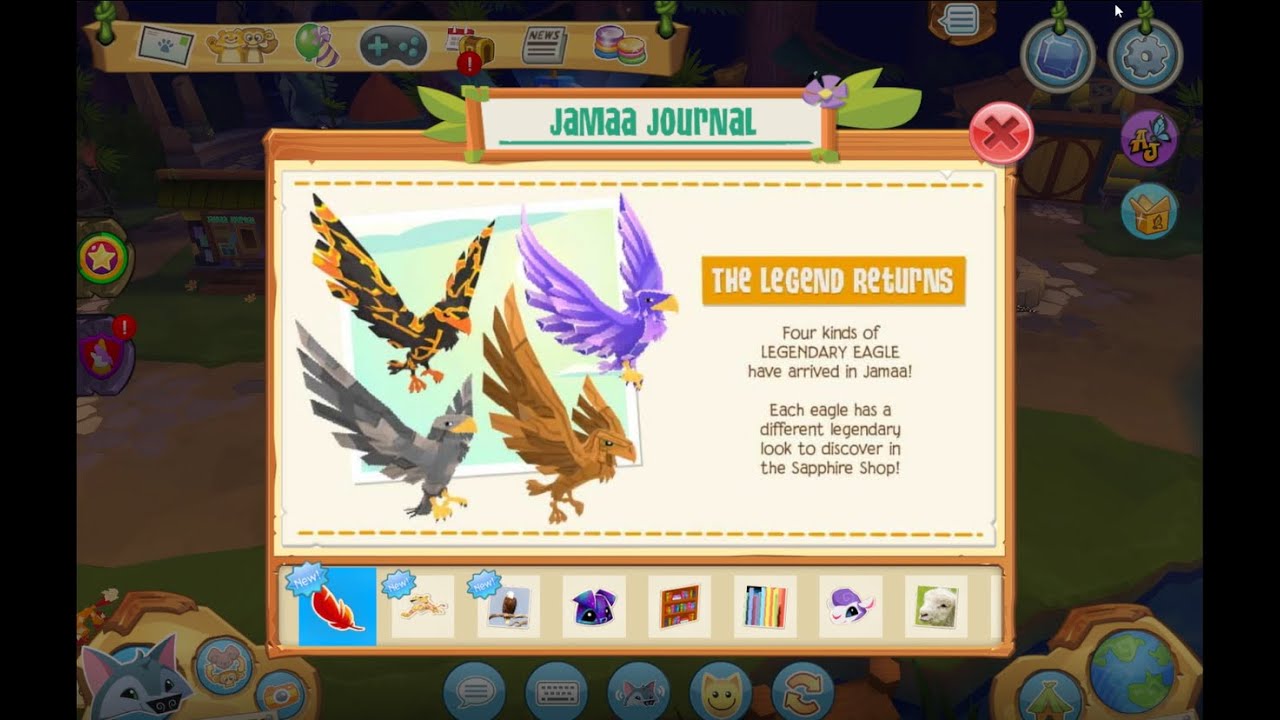 Legendary Eagles | Animal Jam Update - YouTube