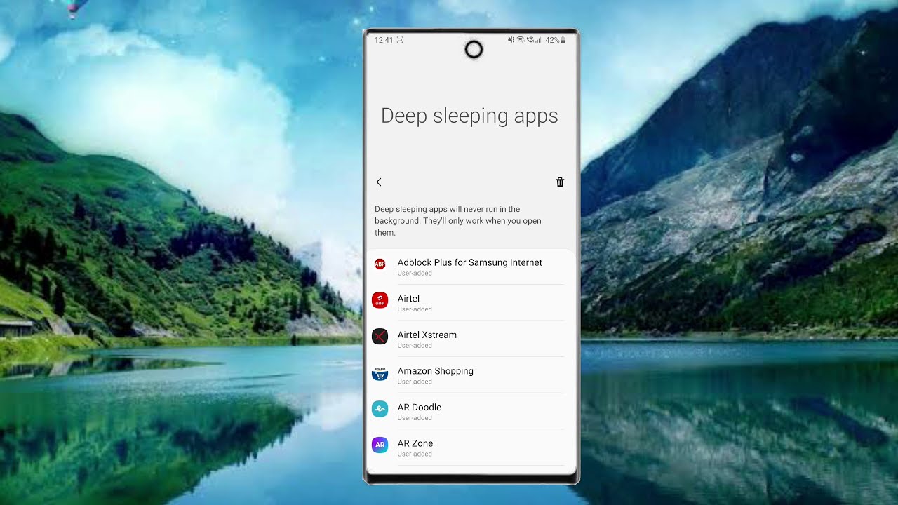 Samsung Deep Sleep App | Increase Battery Drastically | No need ...