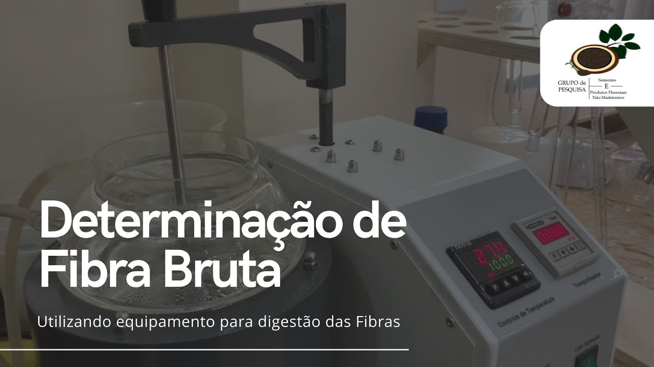Determinação de Fibra Bruta - YouTube