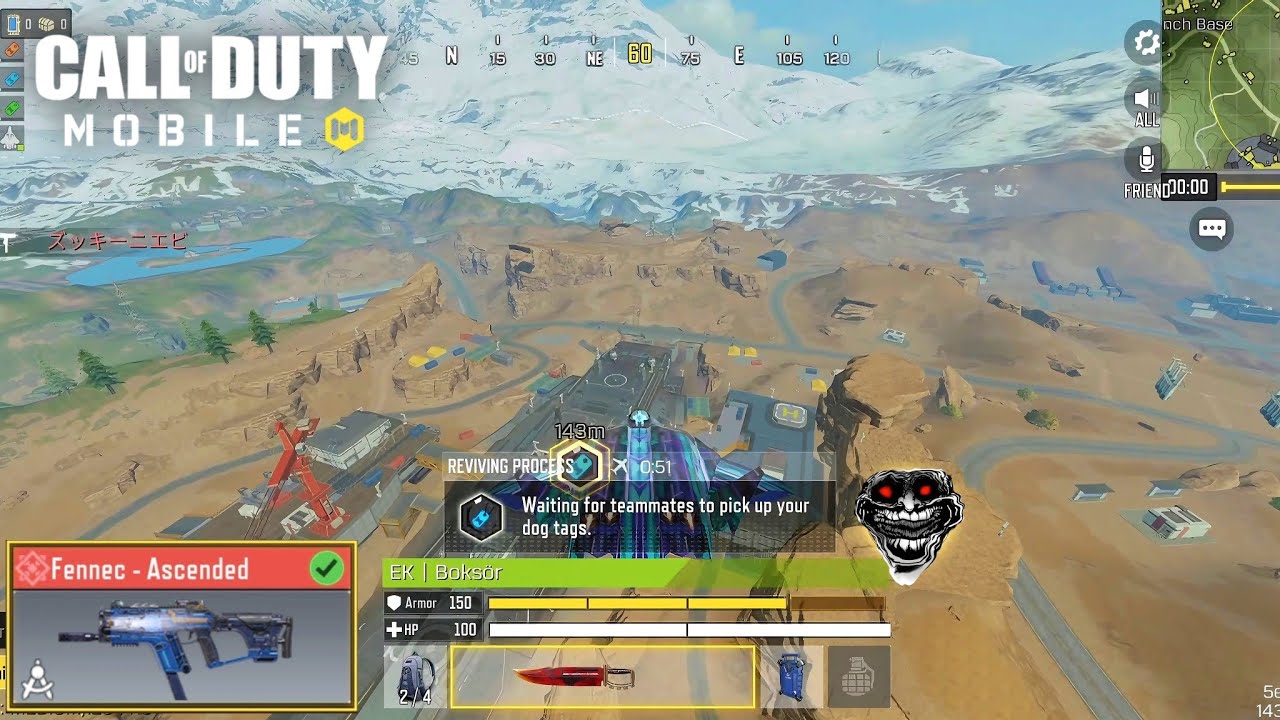 A Survival Story w/ Mythic Fennec Ascended in COD Mobile Battle Royale ...