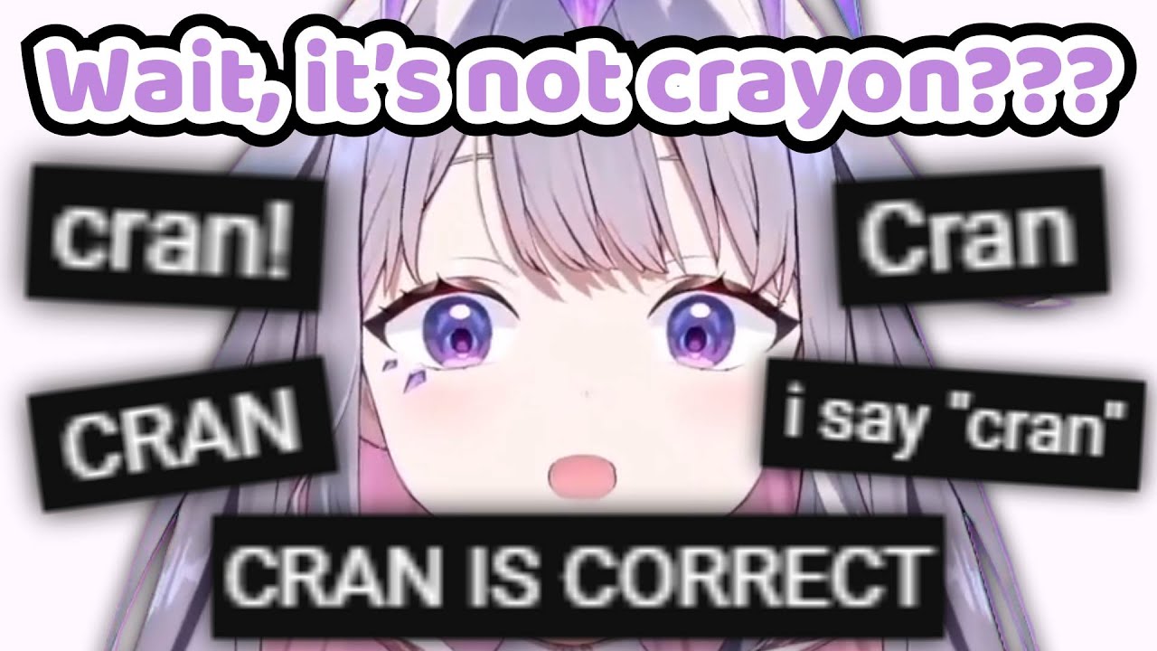 Bijou Never Knew That People Actually Call CRAYON as CRAN - YouTube