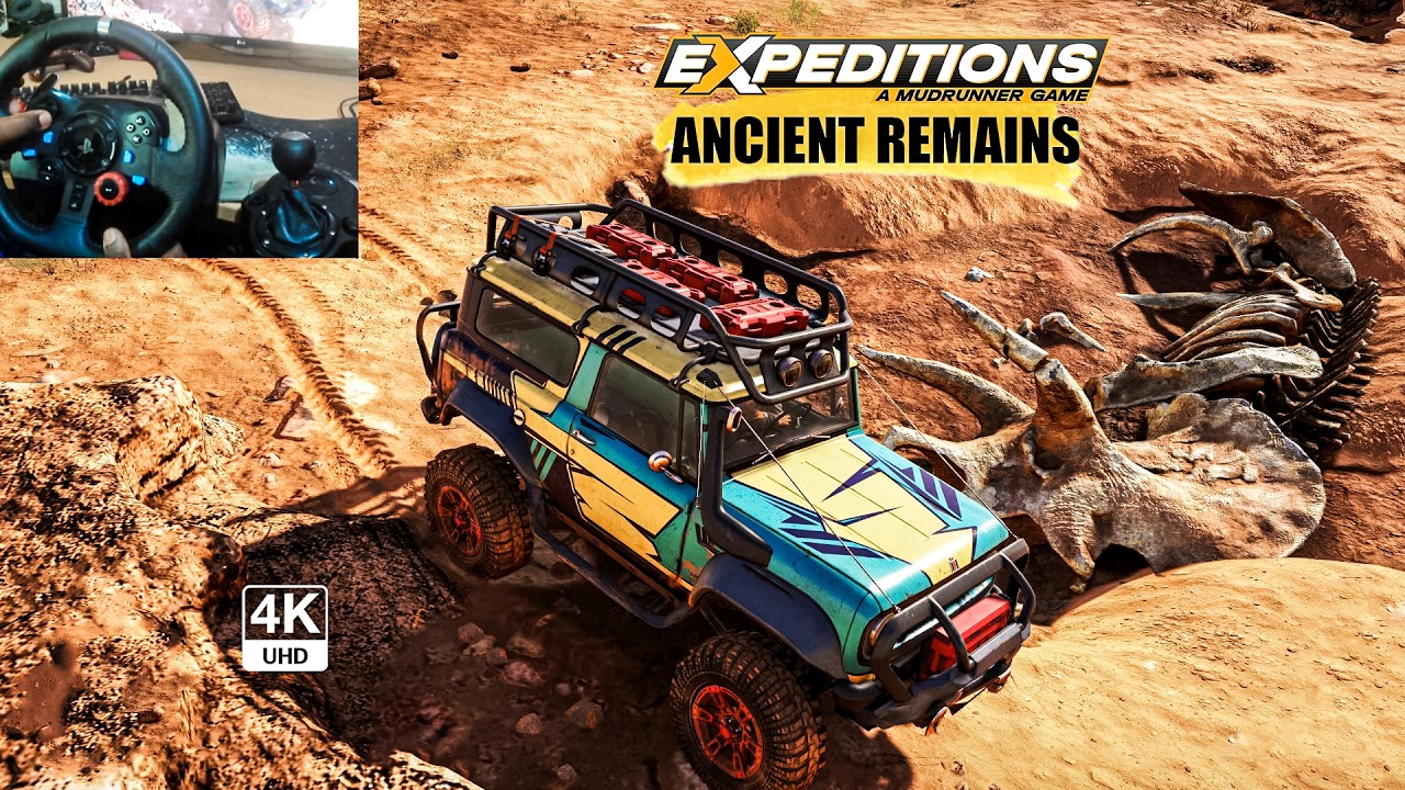 Expeditions MudRunner Ancient Remains Little Colorado - YouTube