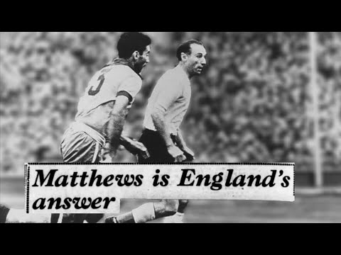 1956 Stanley Matthews vs Brazil (friendly) - YouTube