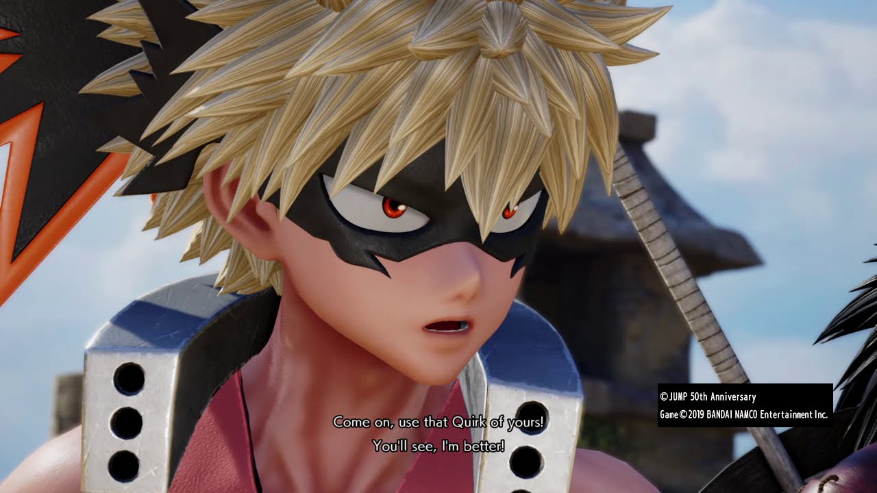 JUMP FORCE DLC: Katsuki Bakugo Vs. Shoto Todoroki - YouTube