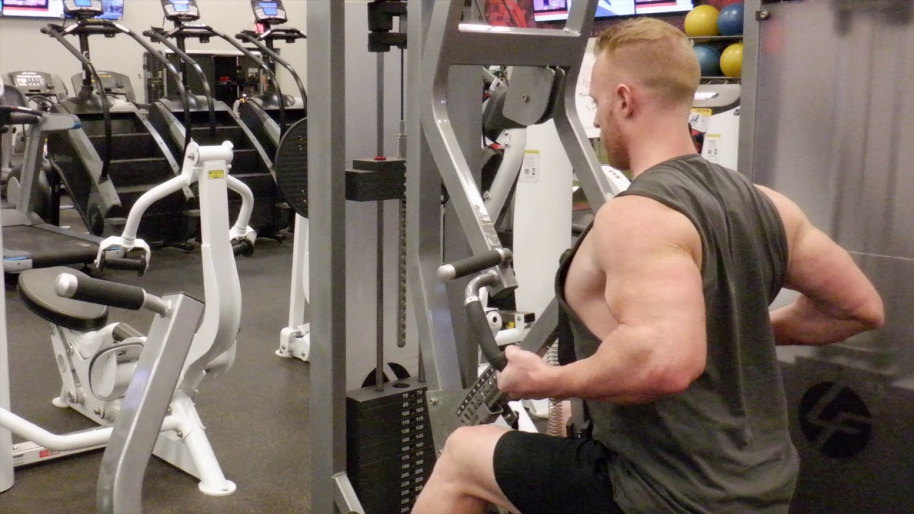 Machine Row (Supinated) - YouTube