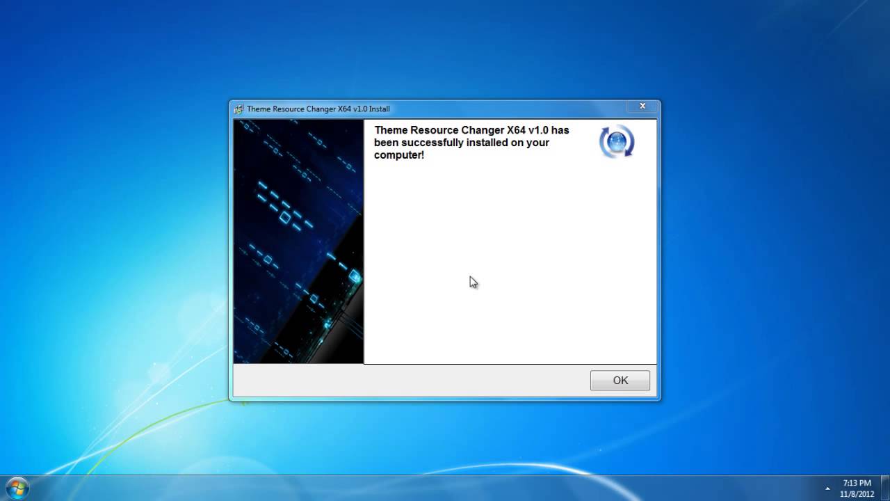 How to Install Custom Themes in Windows 7 - YouTube