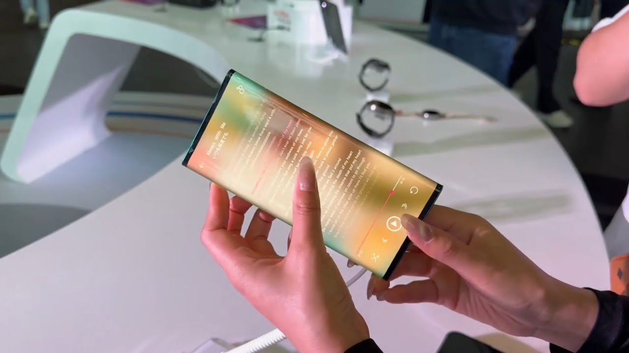 Xiaomi Mix Alpha Hands-on at Visionox Conference - YouTube