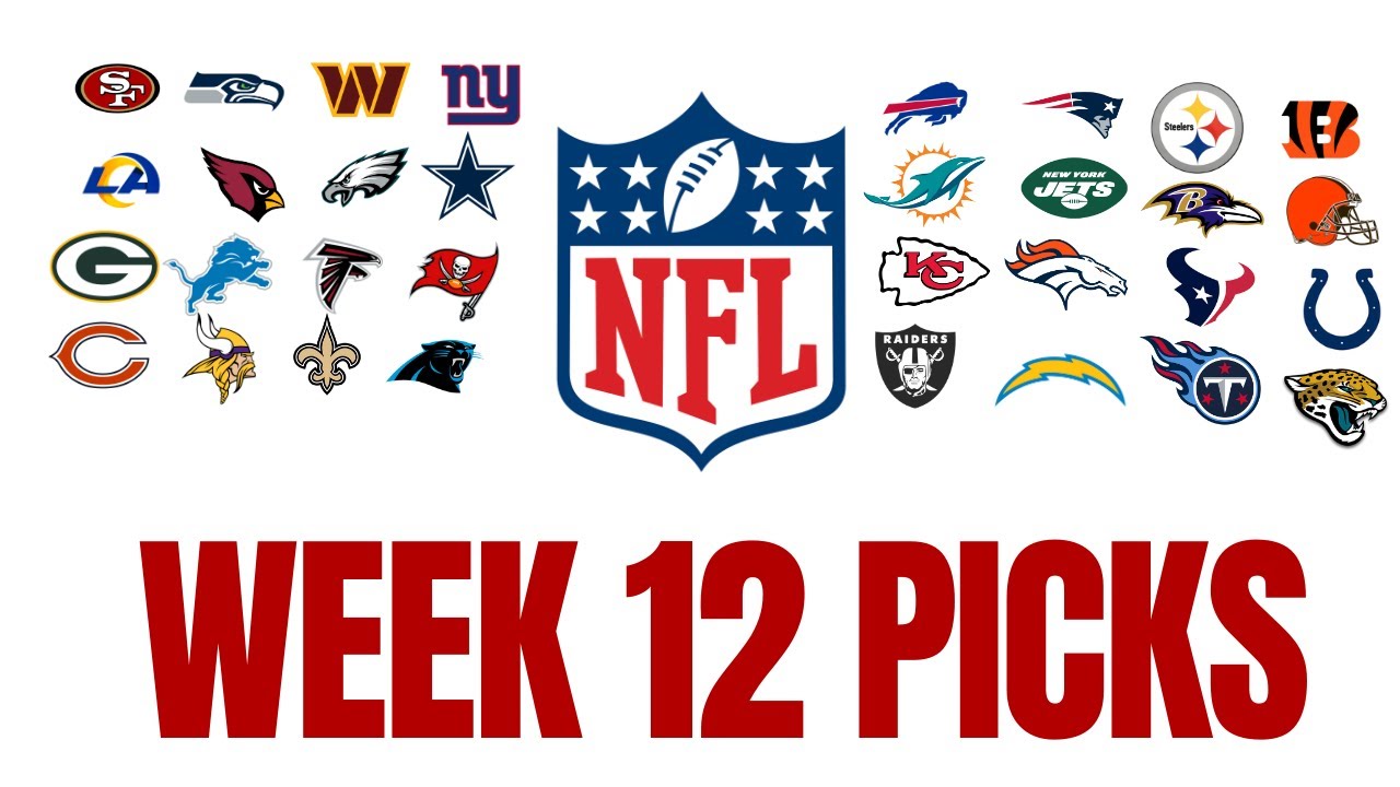 NFL Week 12 Predictions - YouTube