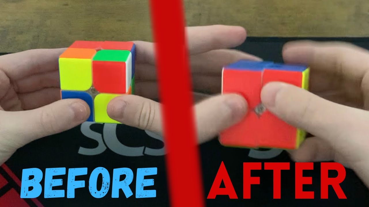 How To Solve A 2x2 Using Only TWO ALGORITHMS!! /Beginner tutorial - YouTube