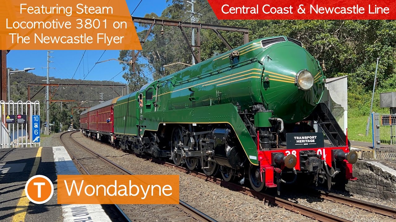 Transport for Sydney Vlog 528: Wondabyne Part 2 - Ft. Steam Locomotive ...