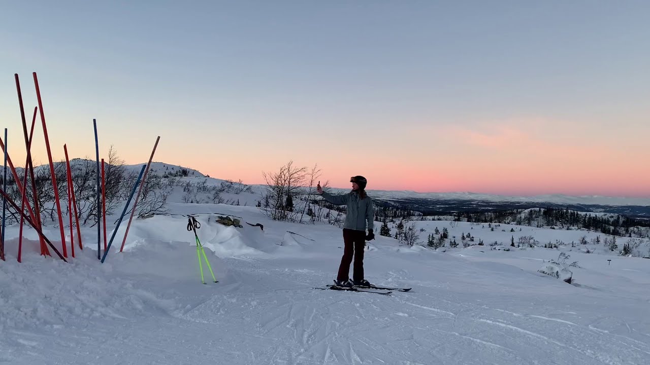 Beautiful sunset near Gausta - YouTube
