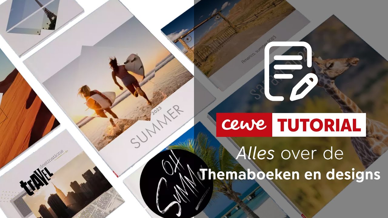 Themaboeken en designs - YouTube