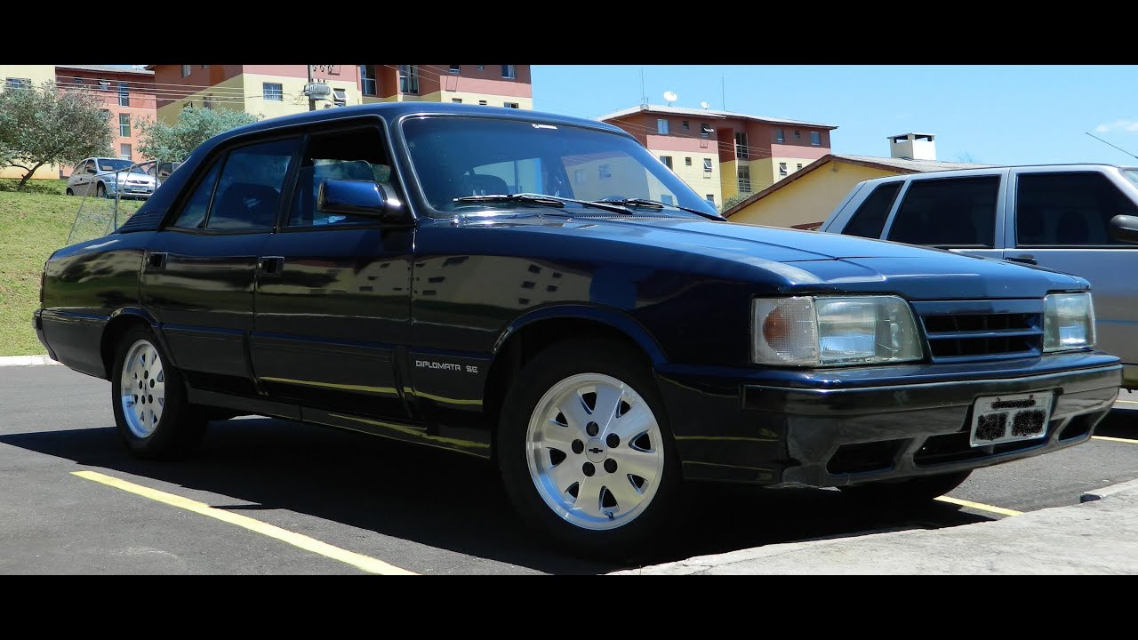 Opala Diplomata SE Weber 44 - 1991/92 - YouTube