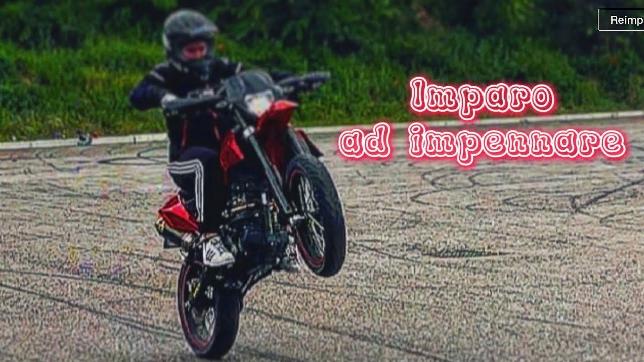 Imparo ad impennare ep. 1 + test ride fantic xmf - YouTube