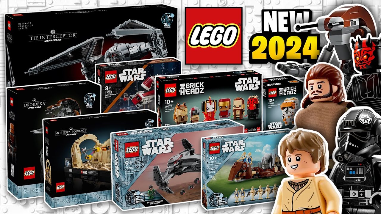 EVERY LEGO Star Wars May 2024 Set OFFICIALLY Revealed - YouTube
