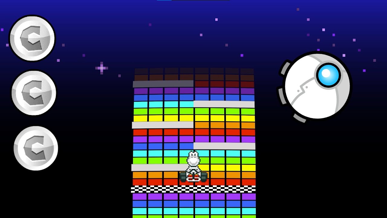 Super Geometry Kart?| Rainbow Kart - YouTube