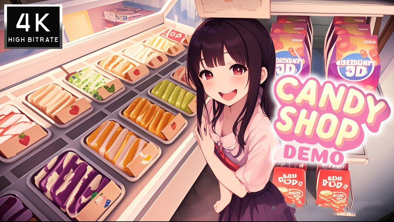 Candy Shop Simulator Demo Make Cake Sell Ice Cream Gameplay Longplay ...