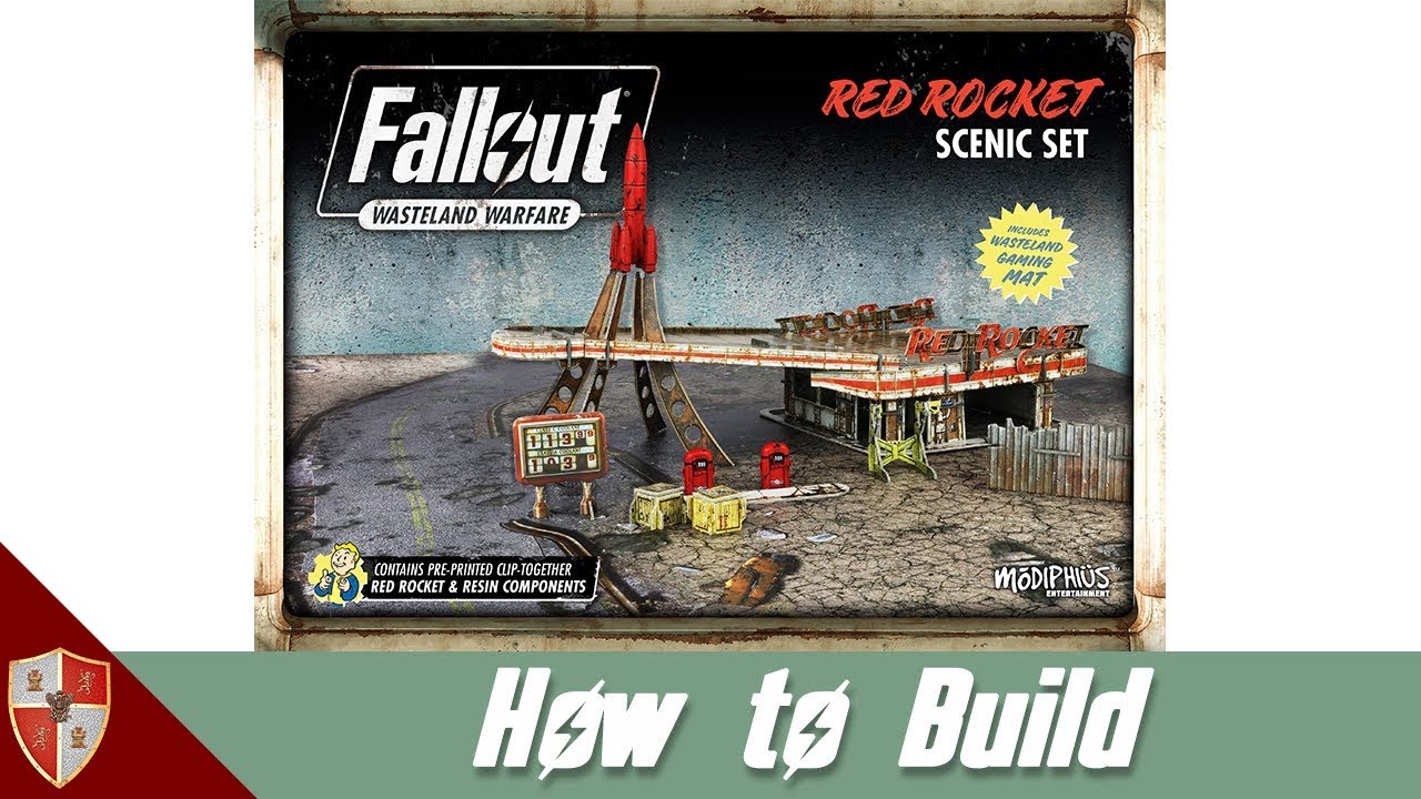 How to build the Red Rocket Scenic Set - YouTube